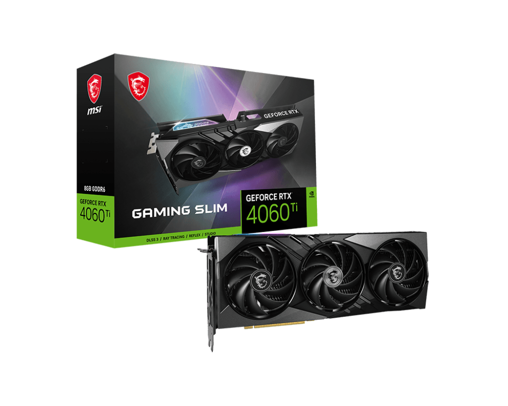 GeForce RTX 4060 Ti GAMING SLIM 8G