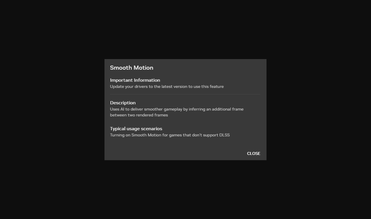 NVIDIA Smooth Motion не будет эксклюзивной для GeForce RTX 50 series